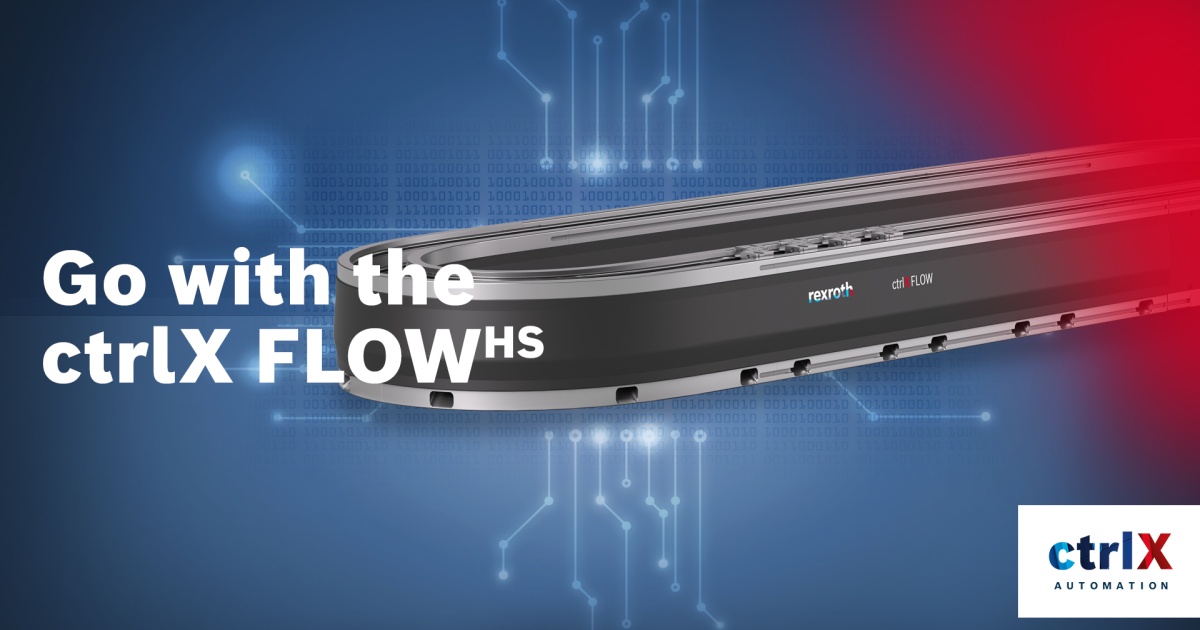 Go with the ctrlX FLOWHS - ctrlX AUTOMATION