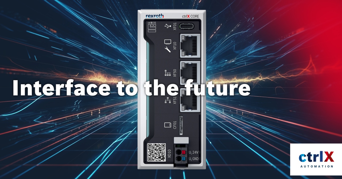 Interface to the future - ctrlX AUTOMATION