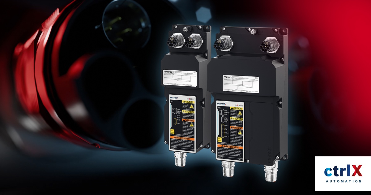 ctrlX DRIVE cabinet-free: Wenn der Schaltschrank obsolet wird - ctrlX AUTOMATION