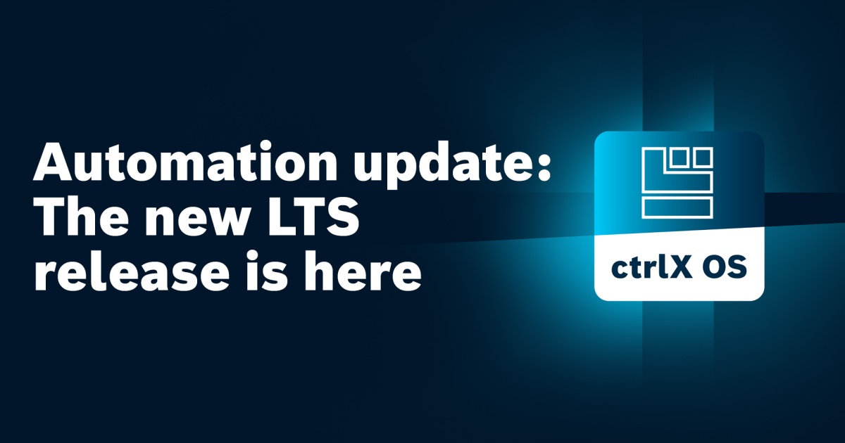 Automation update: The new LTS release is here - ctrlX AUTOMATION