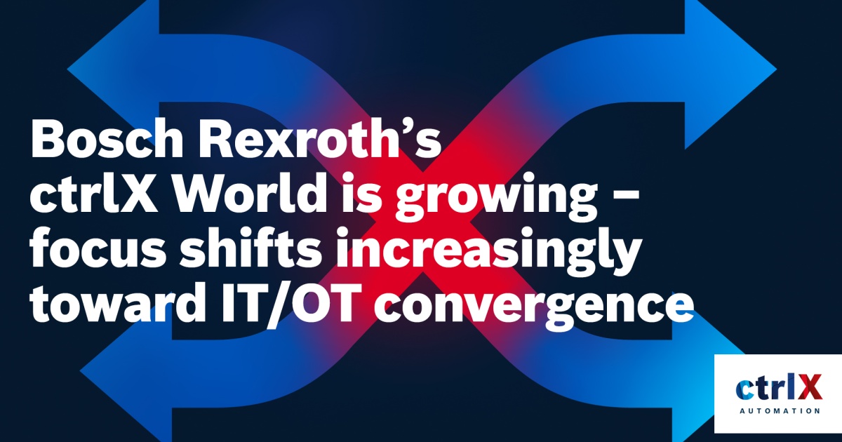 Bosch Rexroth’s ctrlX World is growing – focus shifts increasingly ...