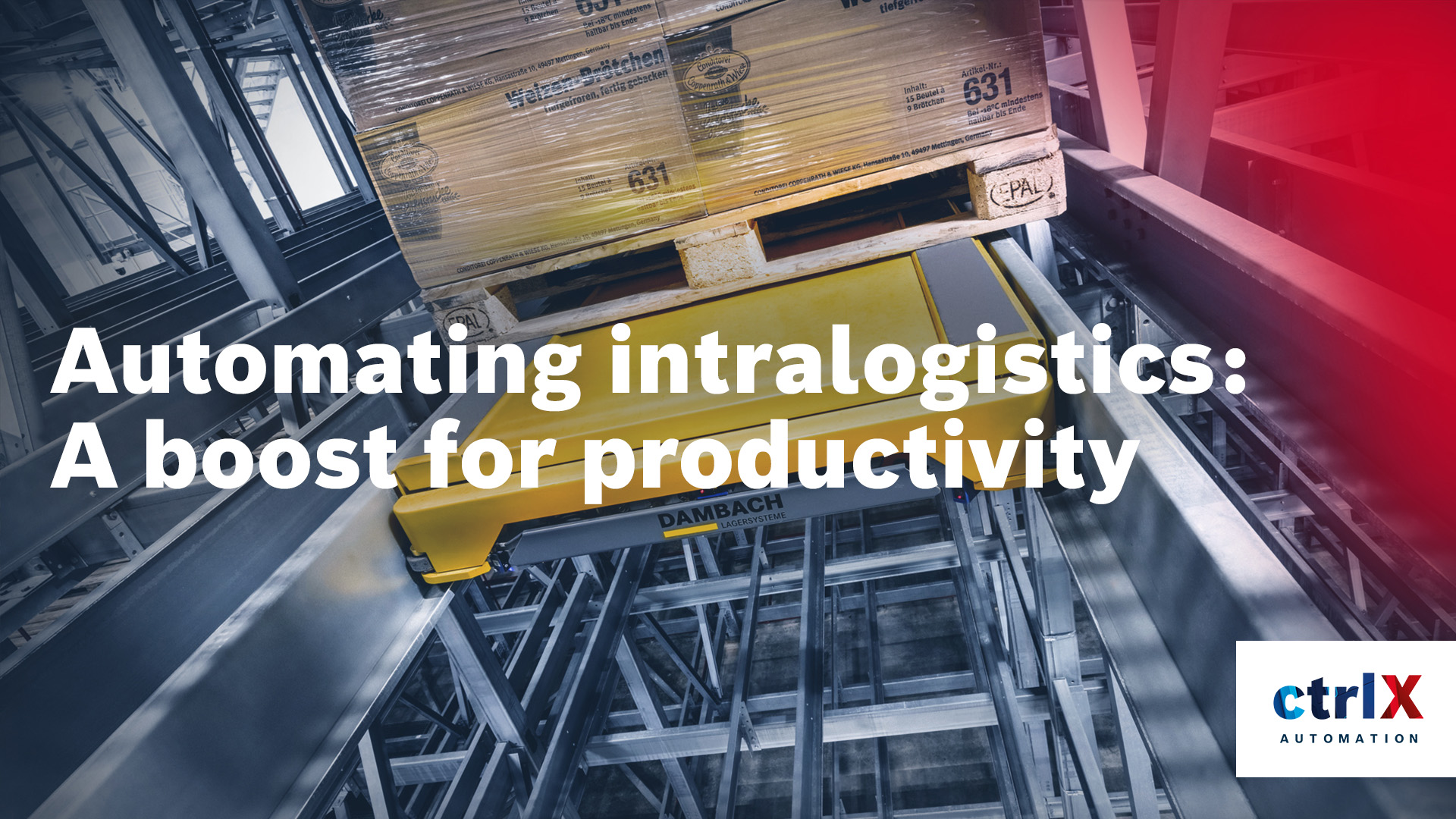 Automation in intralogistics - ctrlX AUTOMATION