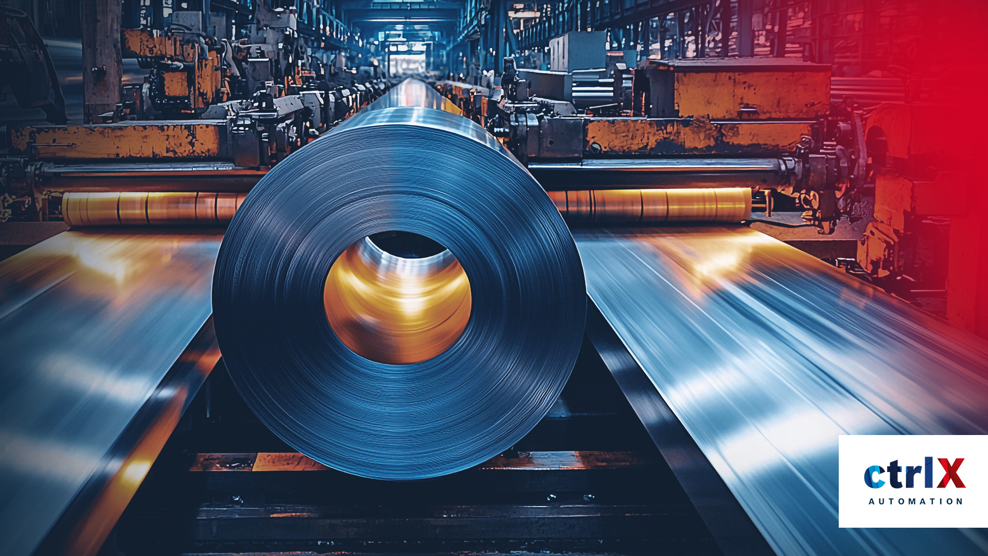 Coil Processing Lines – Continuous automation - ctrlX AUTOMATION
